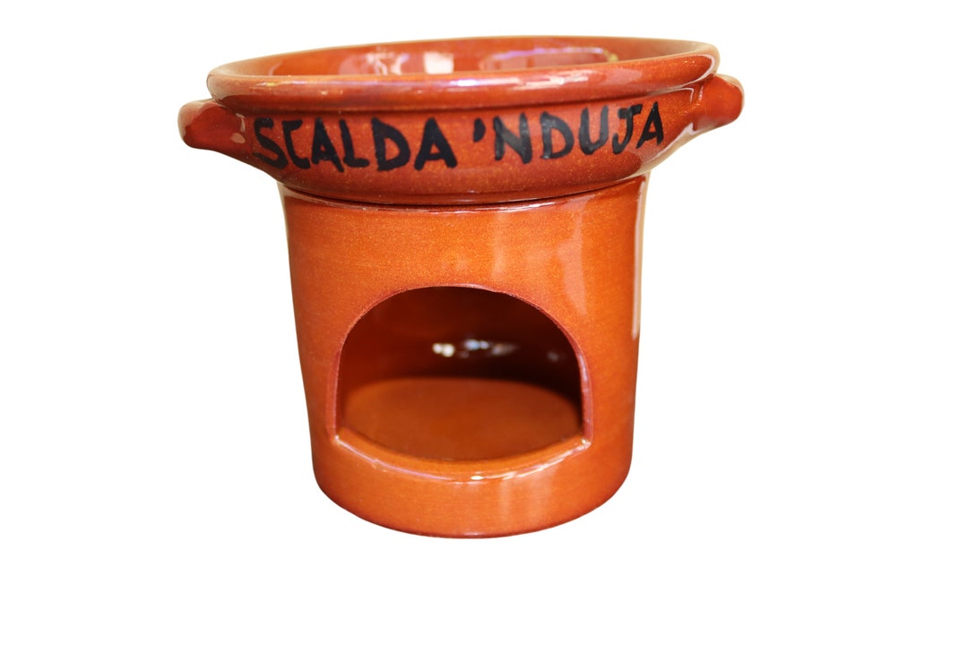 Terracotta Nduja Warmer Handcrafted High Quality From Calabria - Etsy