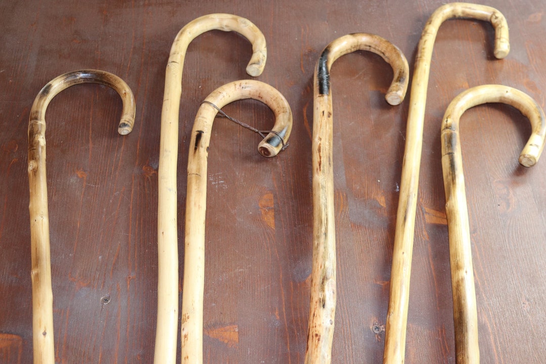 Wooden Walking Sticks Chestnut Typical Italian - Etsy