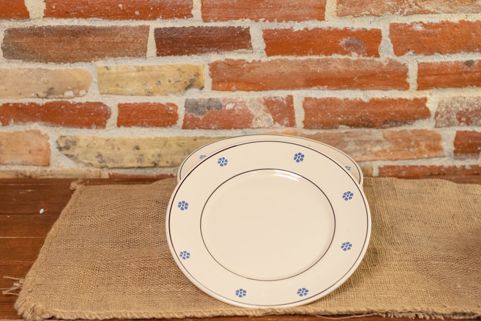 Set 4 Serving Ceramic Dining Plates Italian Handmade - Etsy