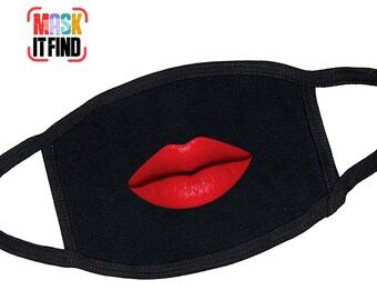 Red X Face Mask | Etsy