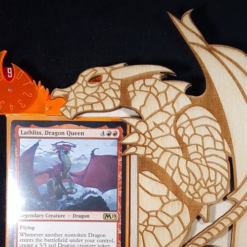 Dragon Command Zone Tray for Magic the Gathering Edh/commander | Etsy Dragon Command Zone Tray for Magic the Gathering Edh/commander | Etsy
