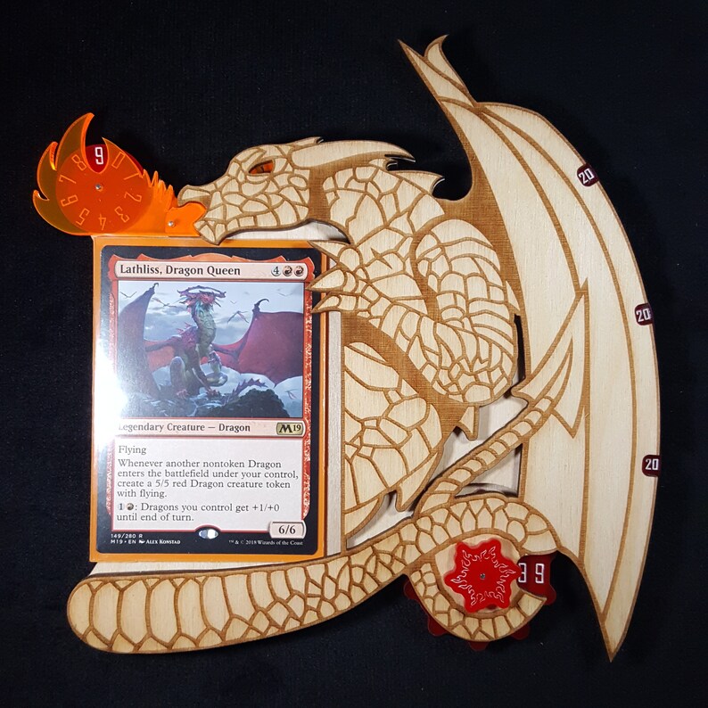 Dragon Command Zone Tray for Magic the Gathering Edh/commander - Etsy Dragon Command Zone Tray for Magic the Gathering Edh/commander - Etsy