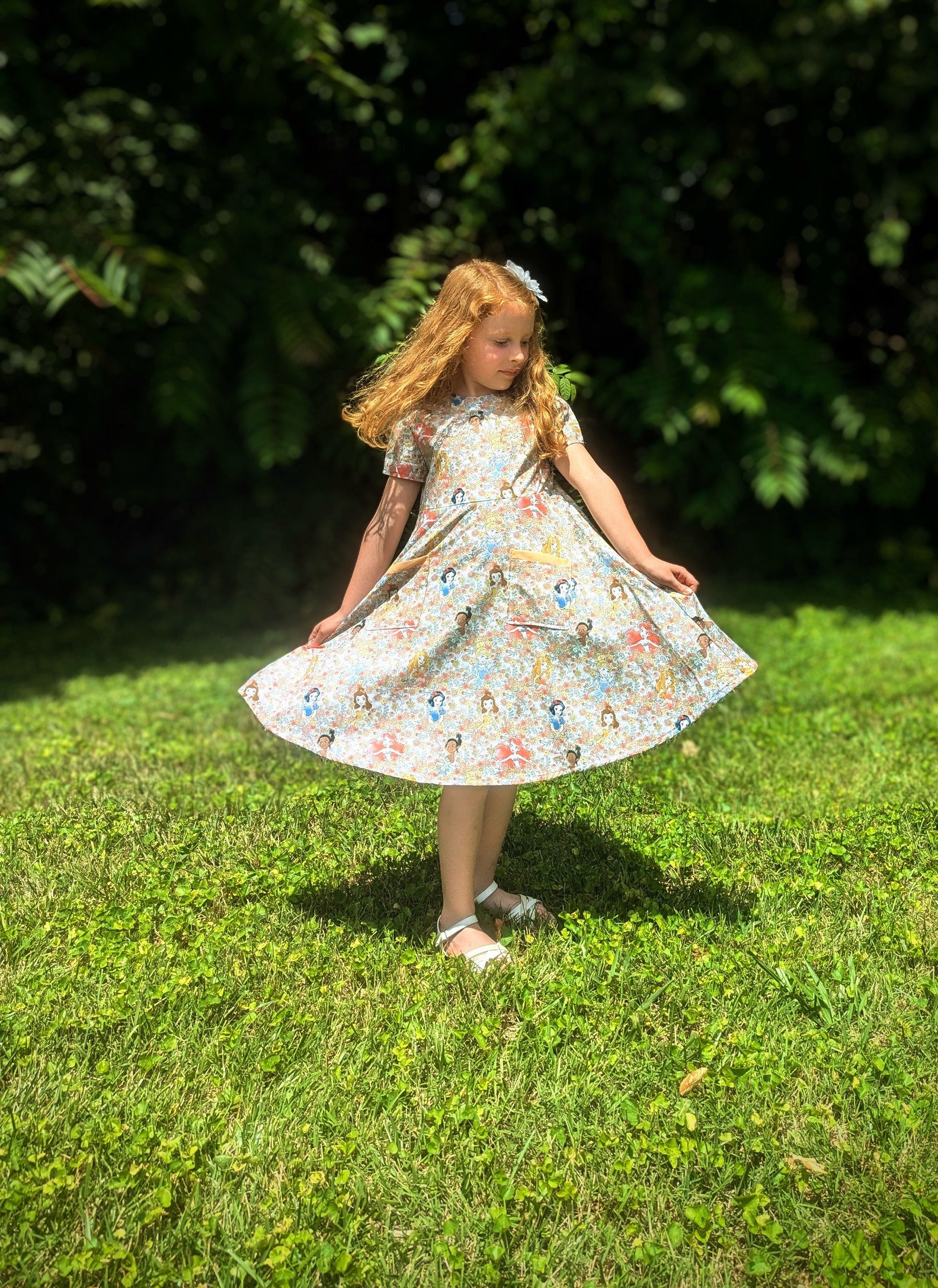 Classic Disney Princesses Dress, Twirl Dress - Etsy