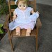 Vintage Inspired Button up Cotton Baby Dress - Etsy