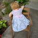 Vintage Inspired Button up Cotton Baby Dress - Etsy