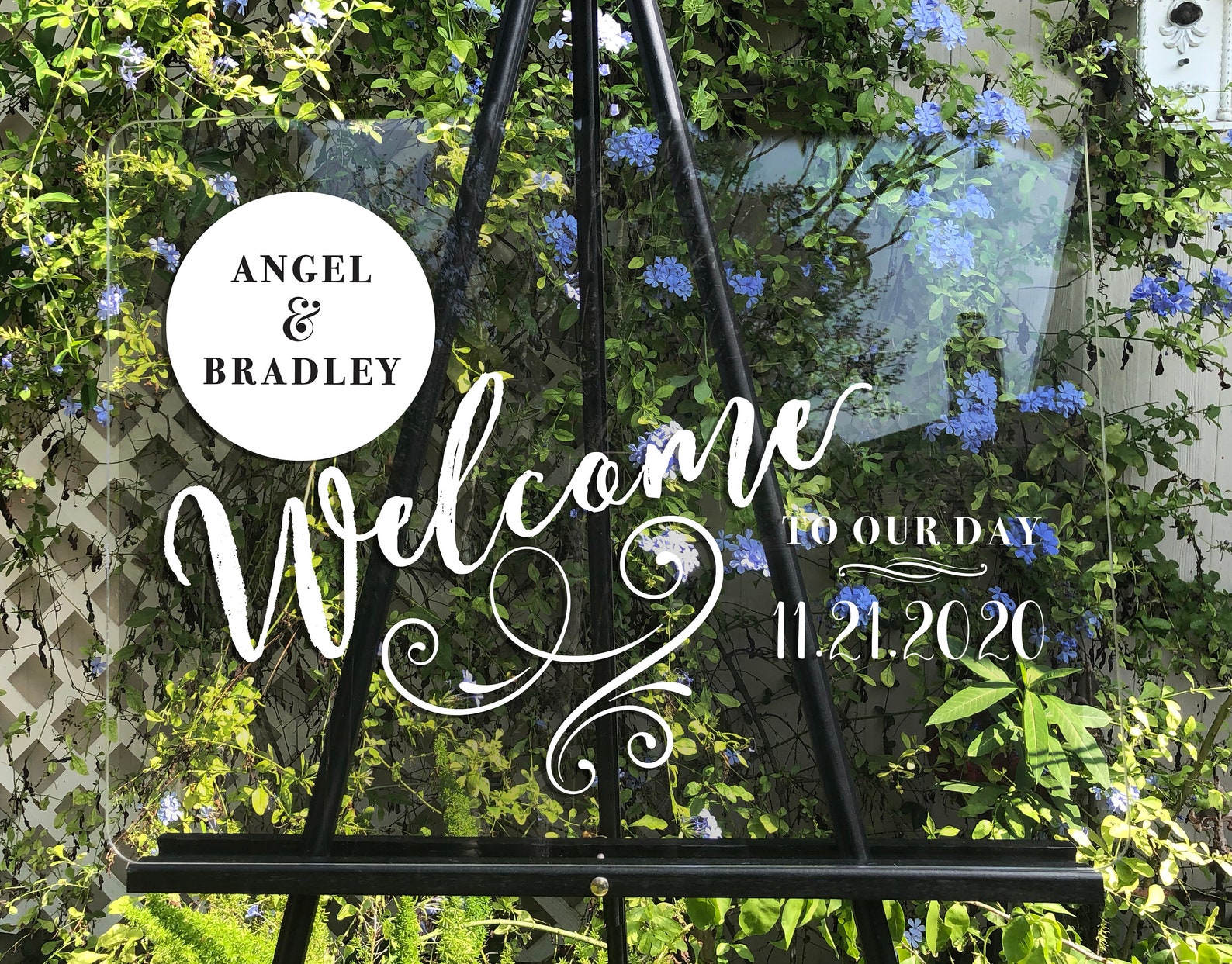 Semi-custom Wedding Welcome Sign Create Your Own Welcome - Etsy