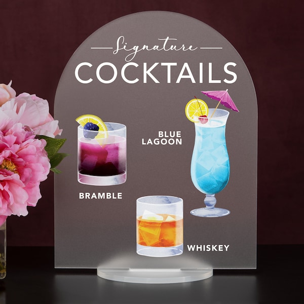 Cocktail Decal - Etsy