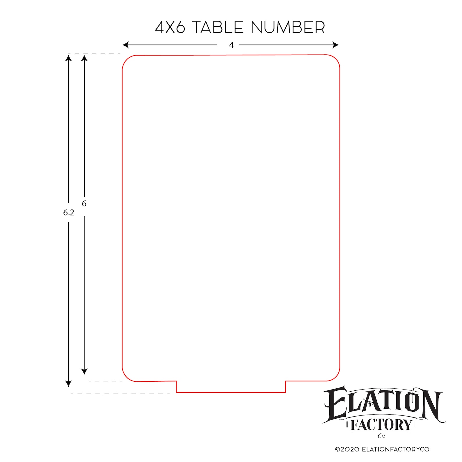 REORDER - 4x6, Square, Round or Hexagon Table Numbers With Stands ...