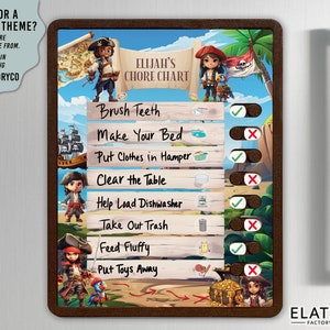 Kids Routine Chart Chore Chart for Kids Daily Checklist Kids Daily ...