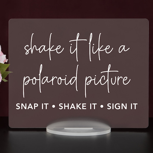 Polaroid Sign - Etsy
