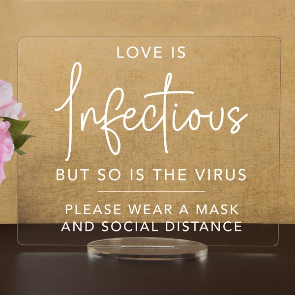 Wedding Mask Sign - Etsy