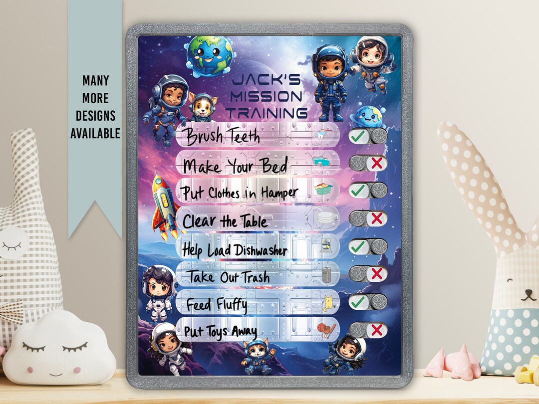 Kids Routine Chart | Chore Chart for Kids | Daily Checklist | Kids ...