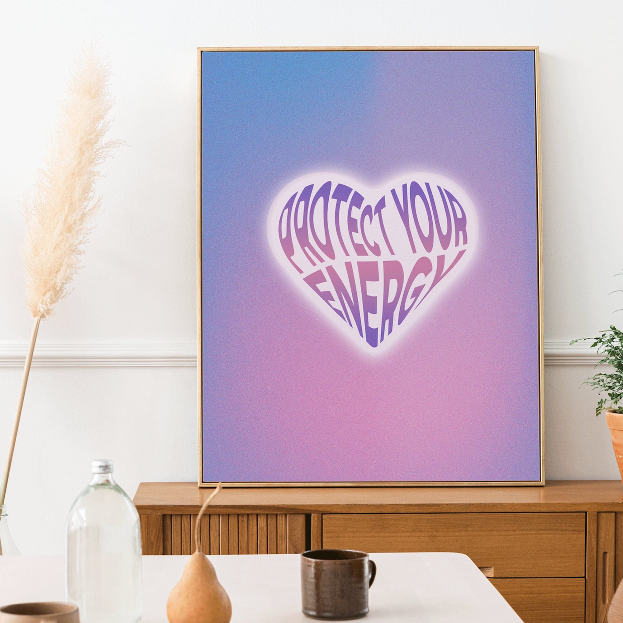 Wall Art Print, Digital Download Print, Retro Wall Decor, Home Office ...