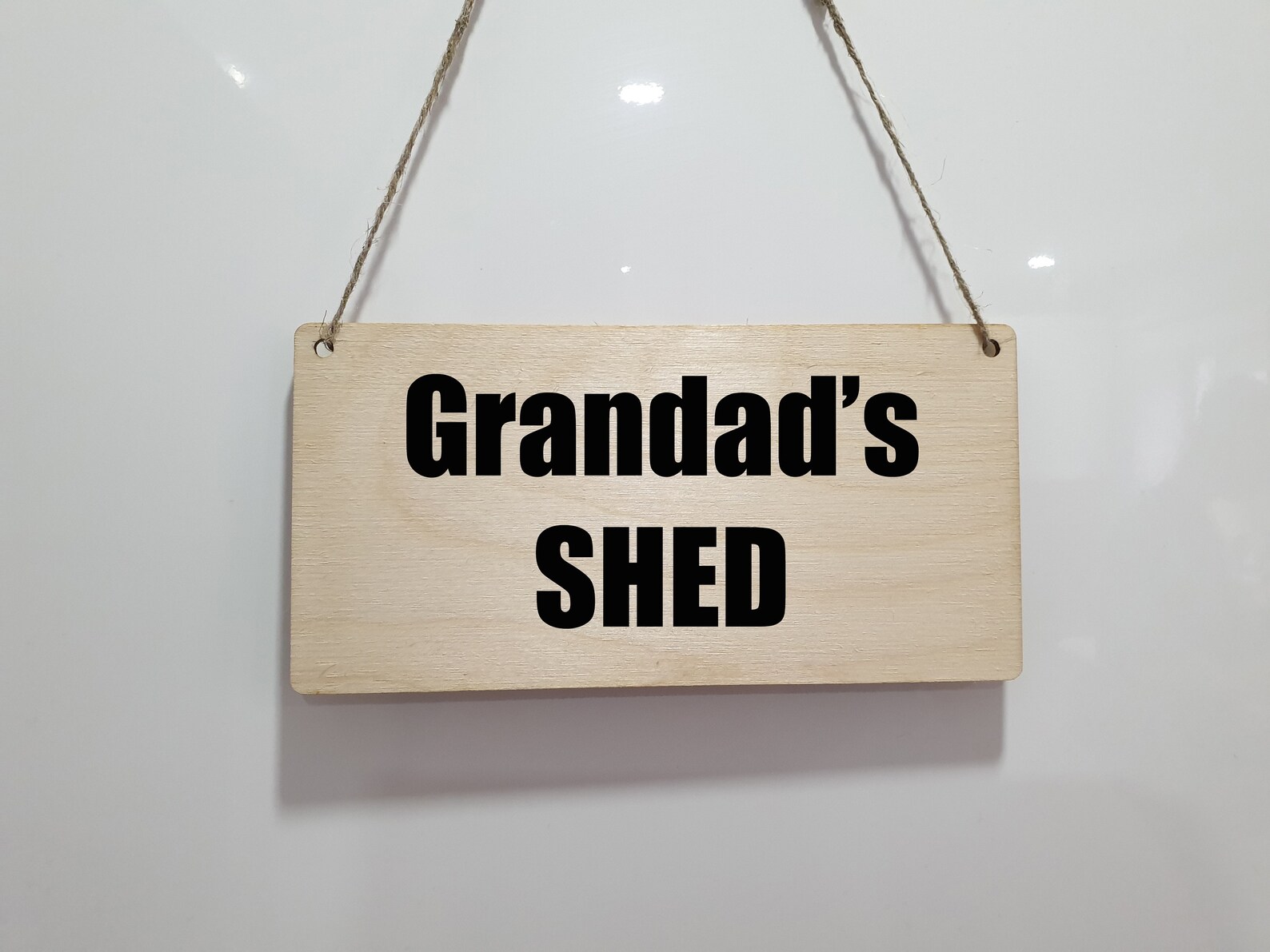 Grandad's Shed Plaque / Wall Hanging Rustic Sign / Outdoor - Etsy