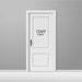 Staff Only Office Sticker Label Sign - Etsy UK