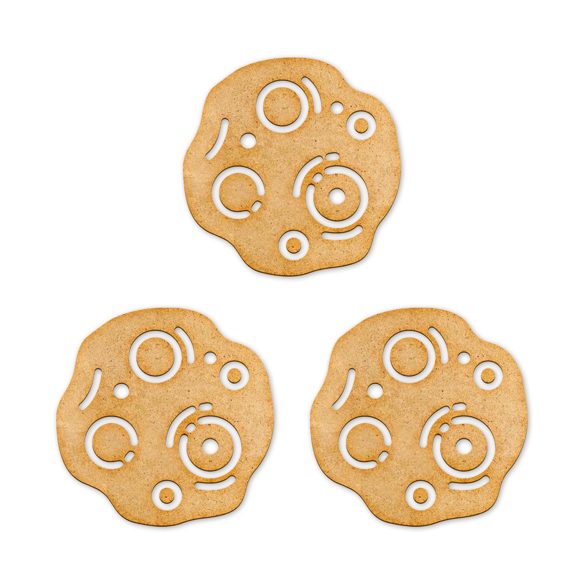 MDF Meteor Craft Shapes – Laser Cut Space-themed Embellishments for DIY ...