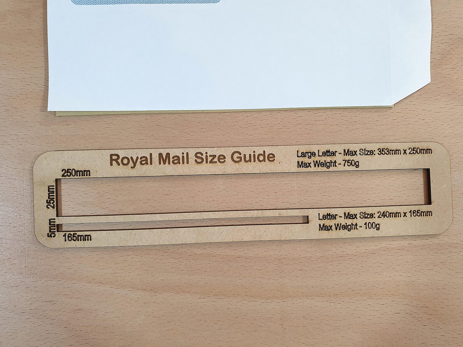 Royal Mail Ppi Letter Guide - Size Template - Post Office Size Guide ...
