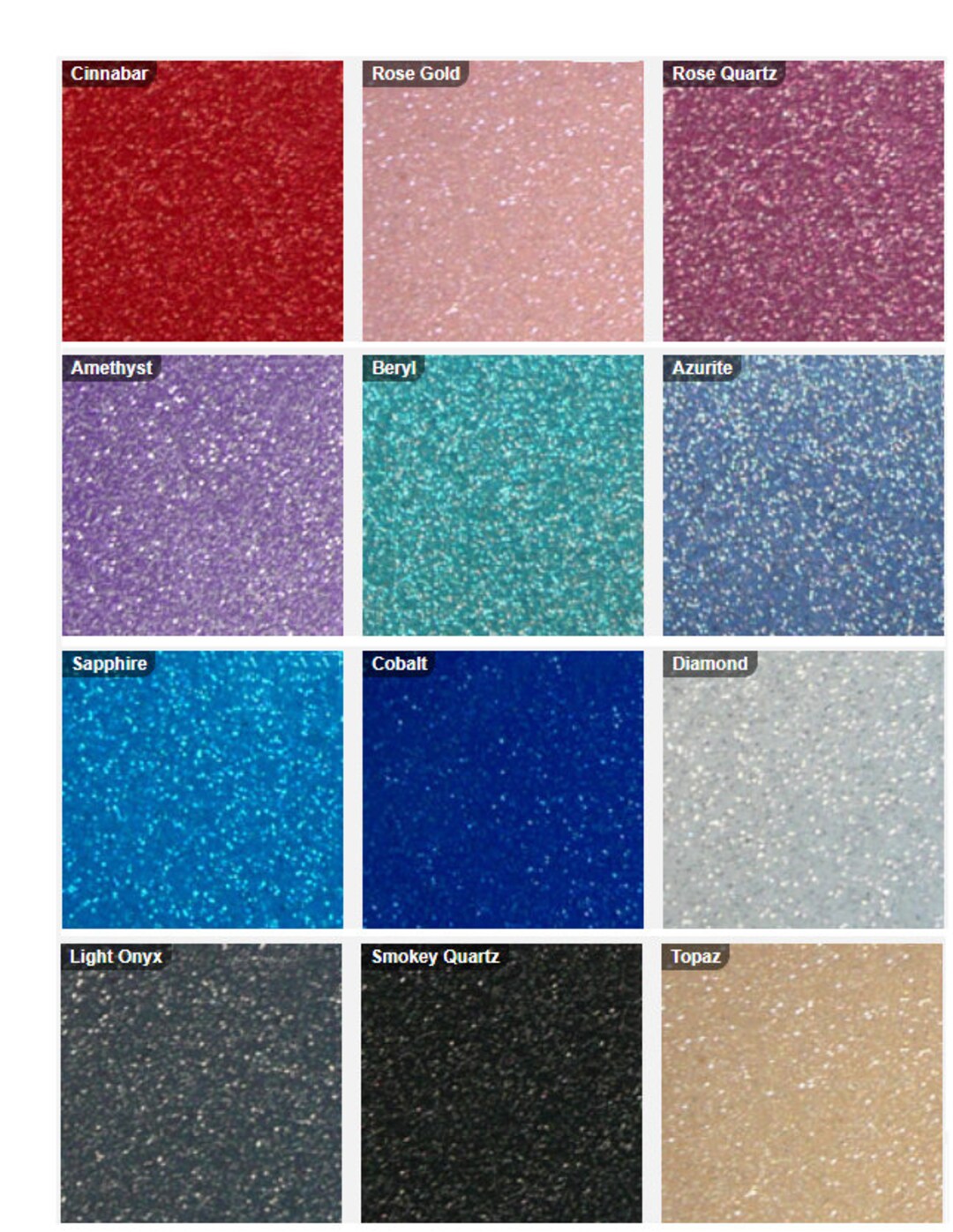 A4 Glitter Vinyl Sheets Premium Sticky Back Plastic Craft Making Self ...