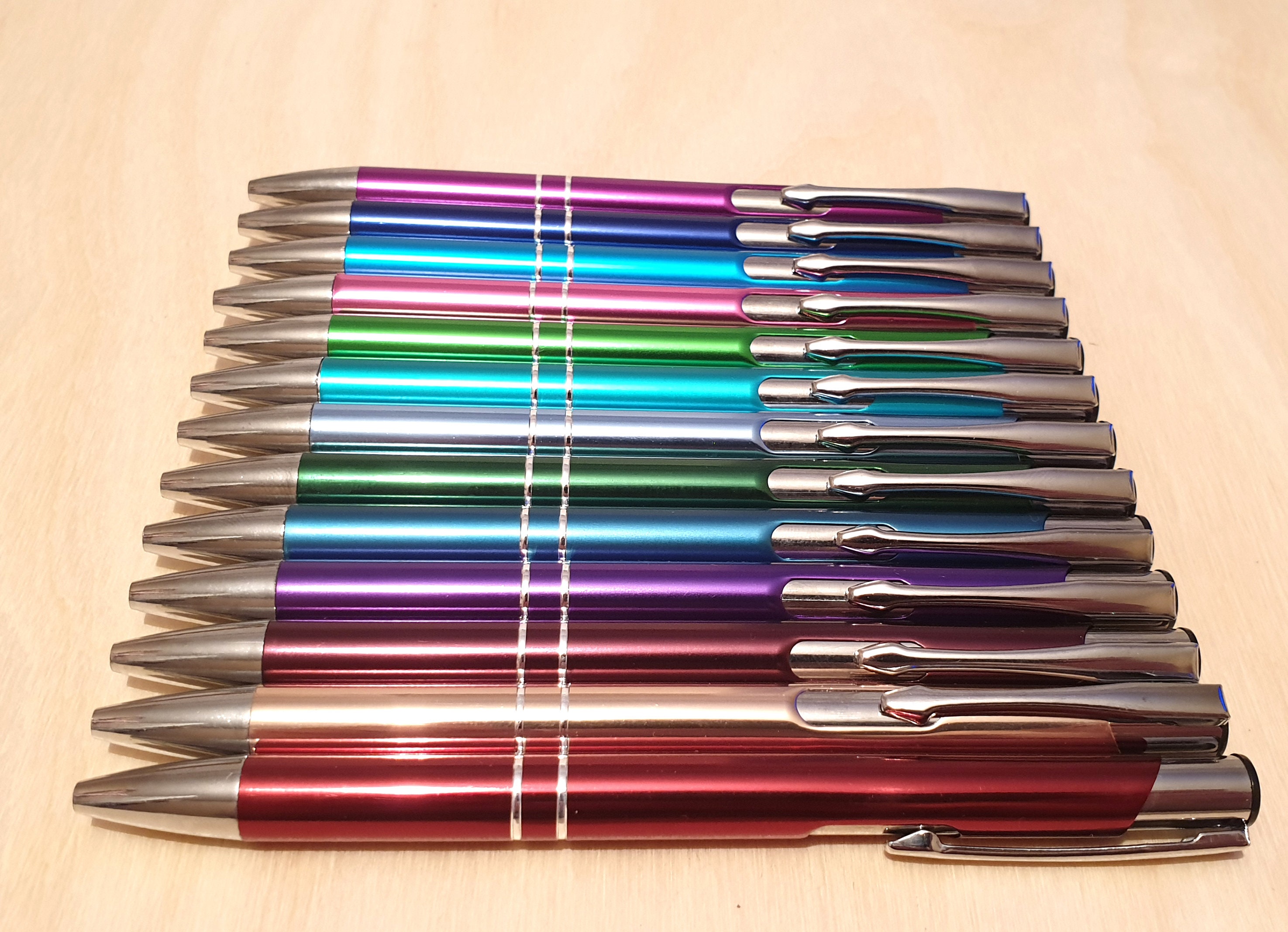 Personalised Engraved Metal Pen High Quality Custom | Etsy UK