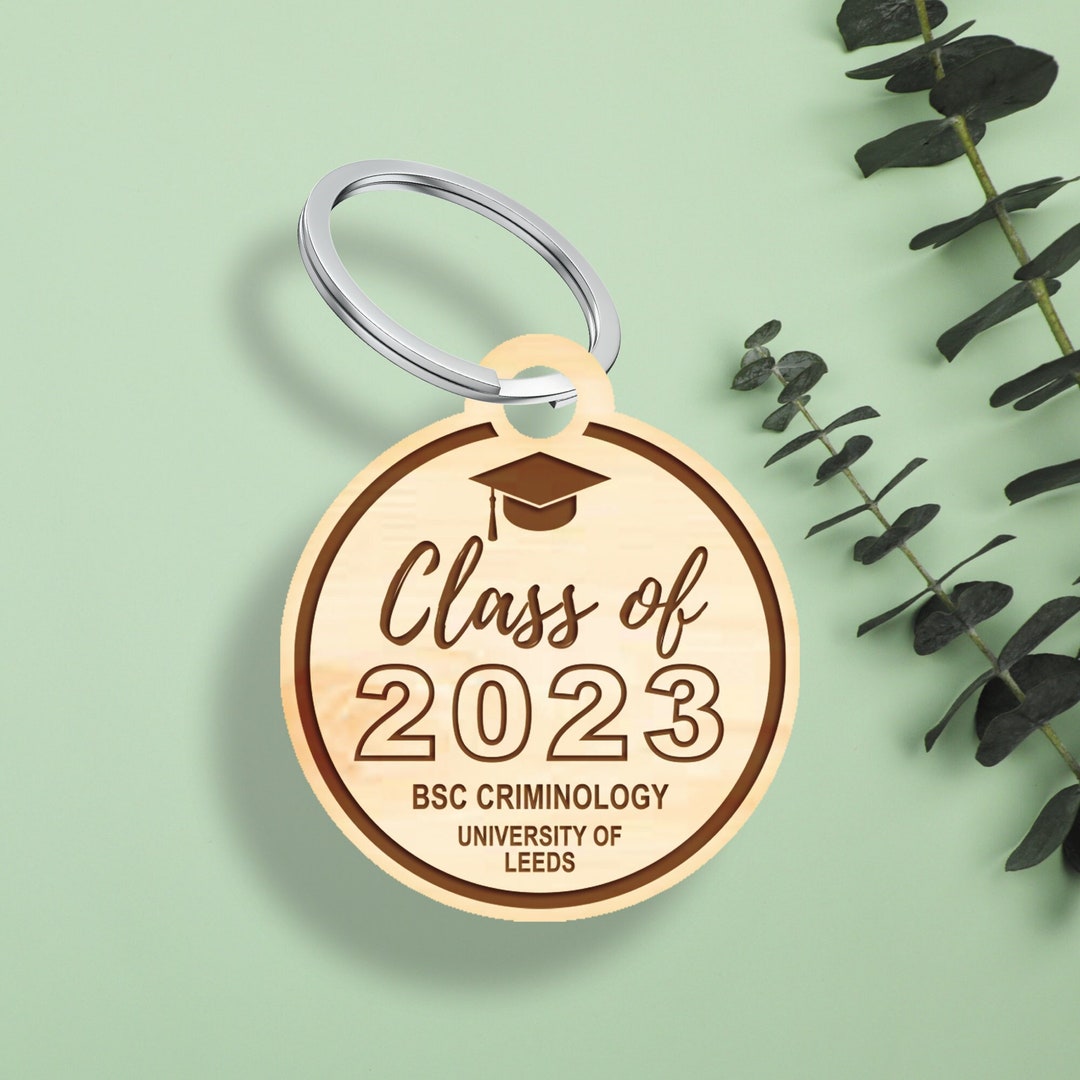 Personalised Graduation Keyring Special Small Gift, Handmade ...