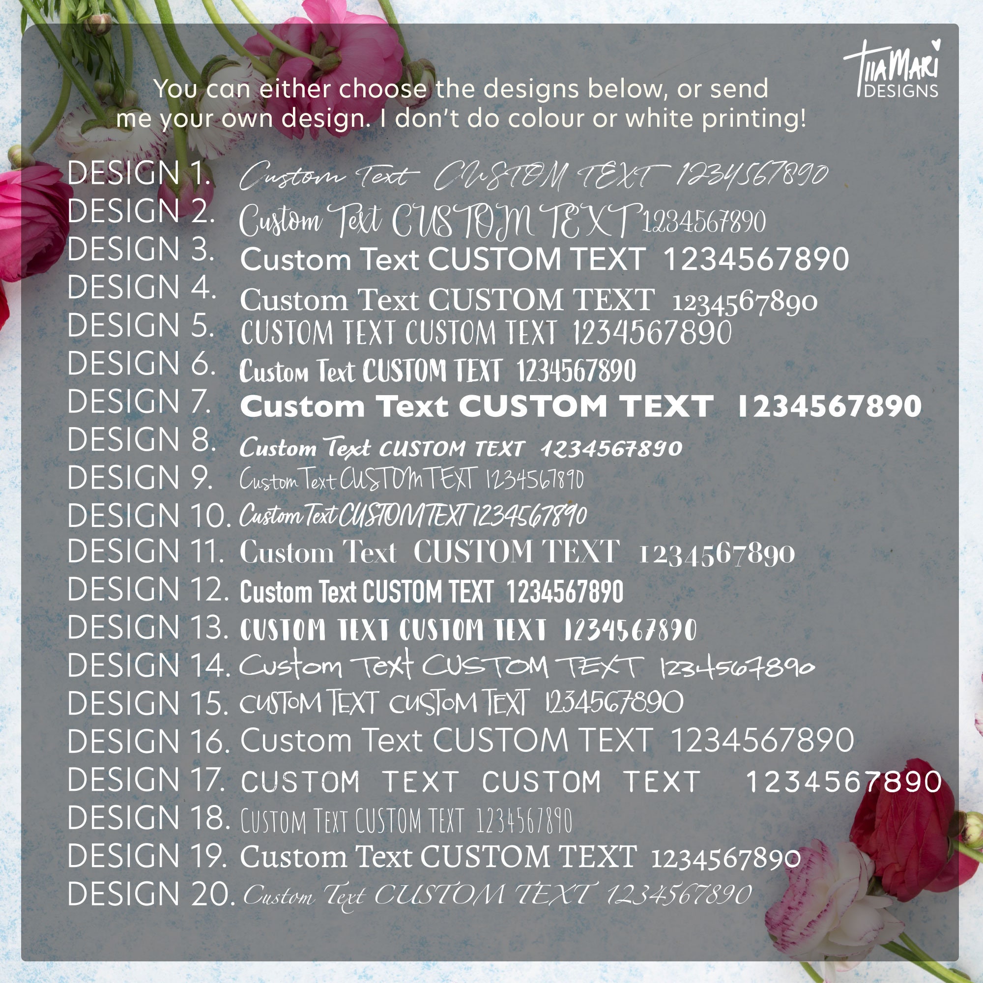 DIE CUT Custom Text or Own Design/logo Clear Sticker - Etsy