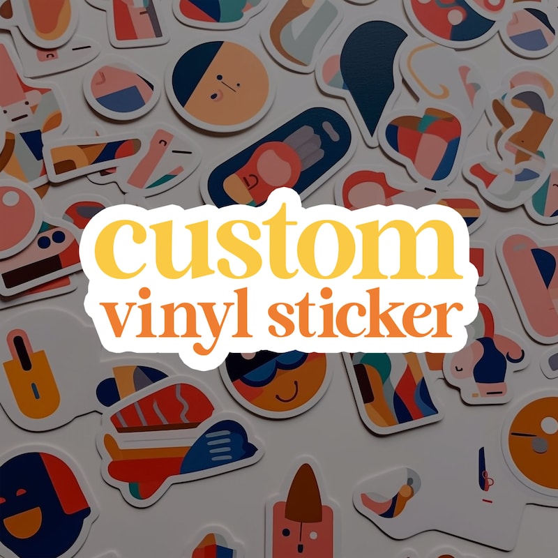 Custom Logo Stickers - Etsy