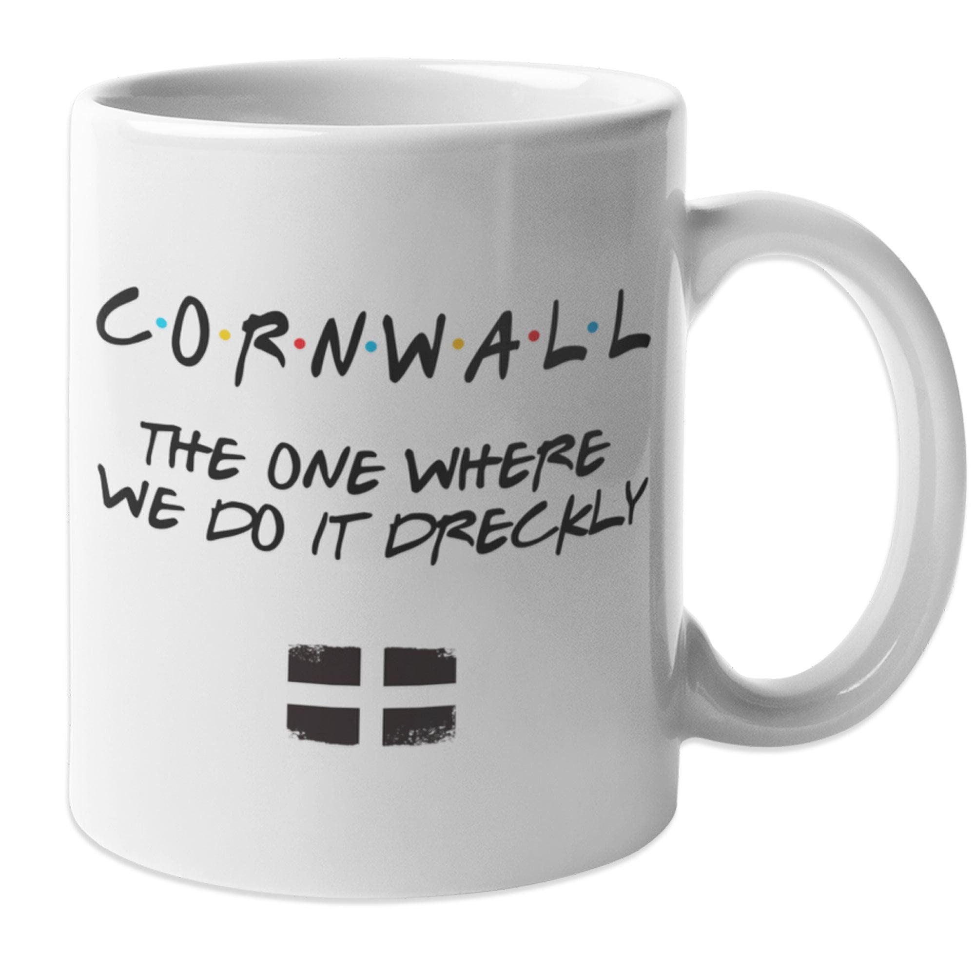 Cornwall Mug, the One Where We Do It Dreckly, Cornish Gift, Cornwall ...