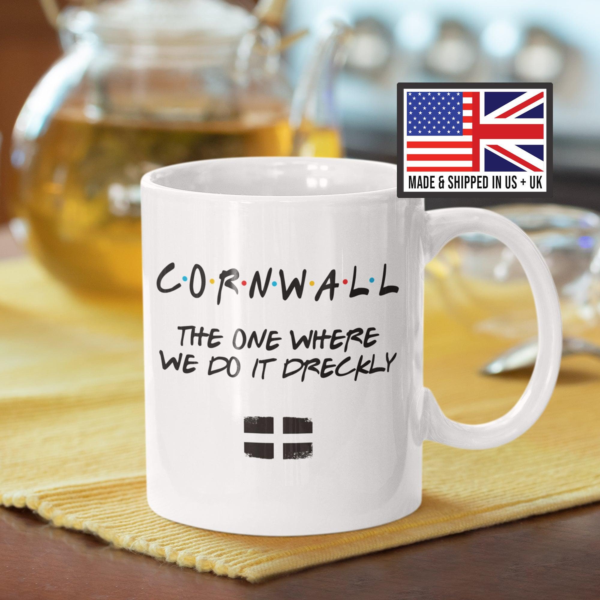 Cornwall Mug the One Where We Do It Dreckly Cornish Gift - Etsy UK
