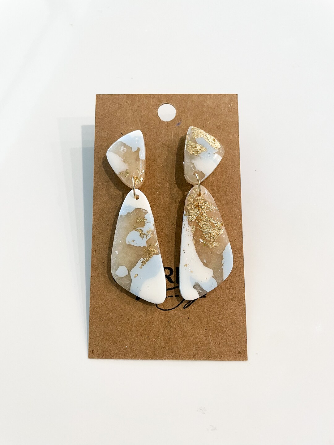 The Morgan - White & Blue Marble - Etsy