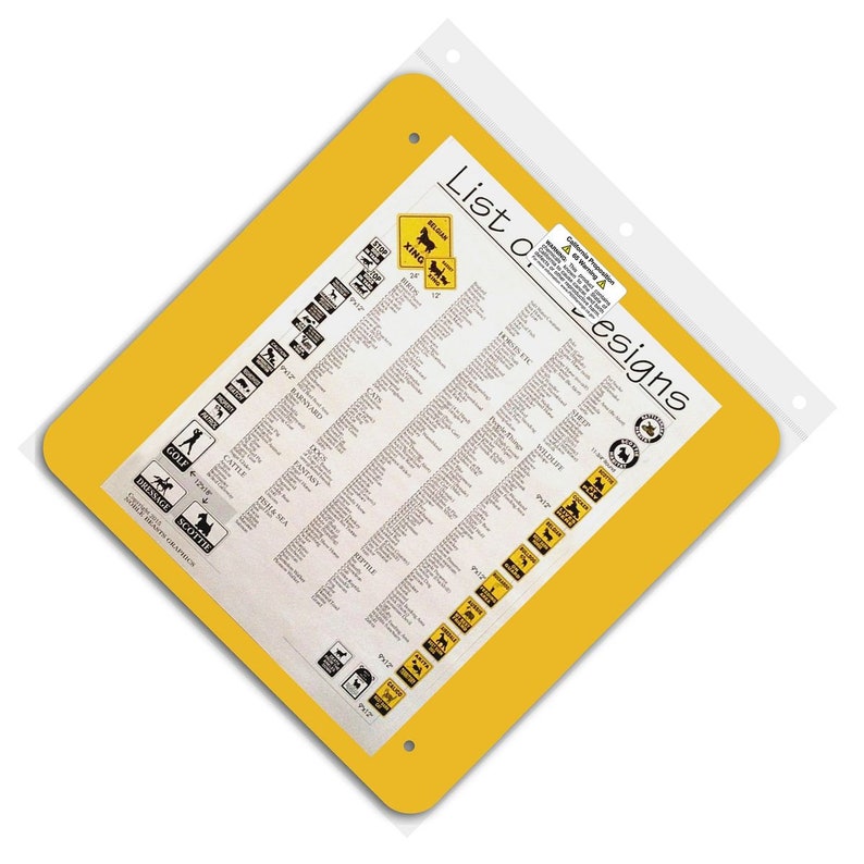 Cat Xing Sign Aluminum 12 in X 12 in 20402 - Etsy