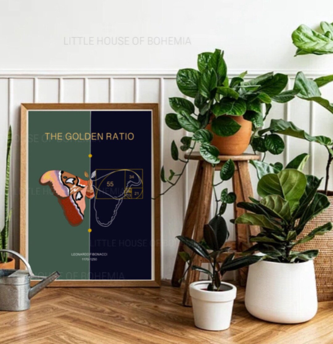 The Golden Ratio ART PRINT - Etsy