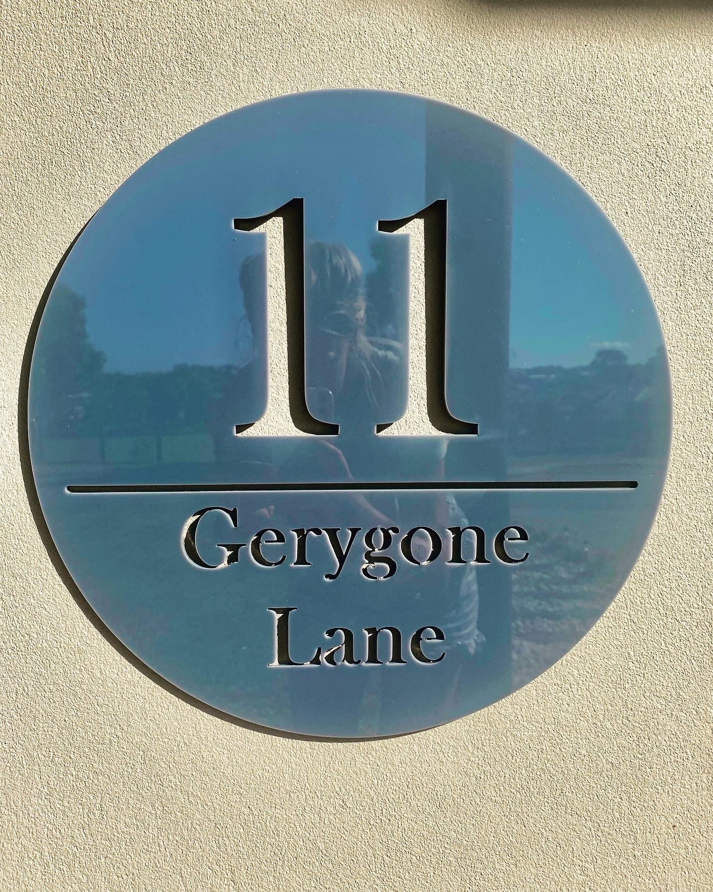 Customised House Number and Name Wall Sign - Etsy Australia