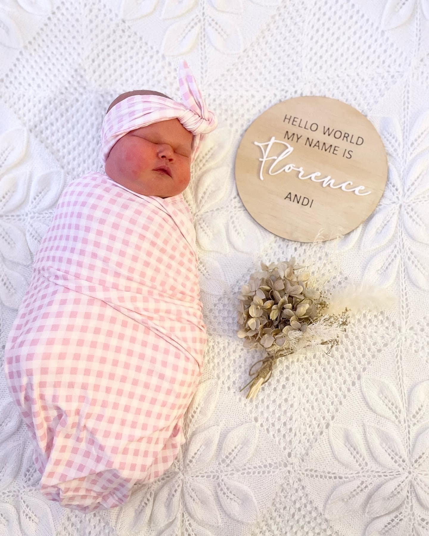 Birth Name Announcement - Etsy