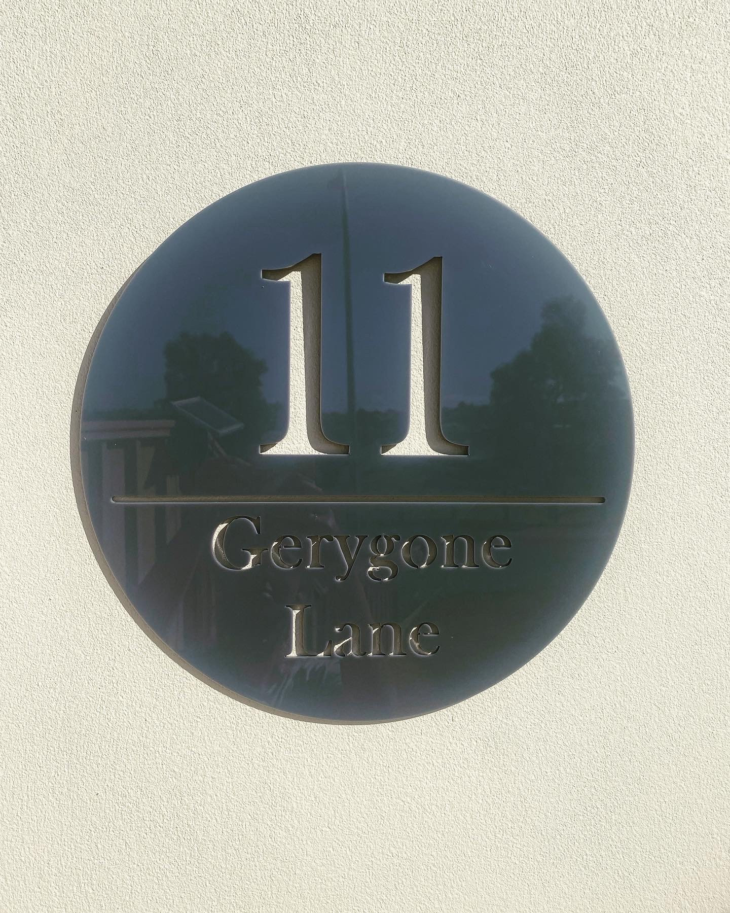 Customised House Number and Name Wall Sign - Etsy Australia