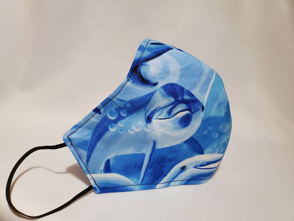 ADJUSTABLE REVERSIBLE High Qualify Under Water Dolphin Mask | Etsy