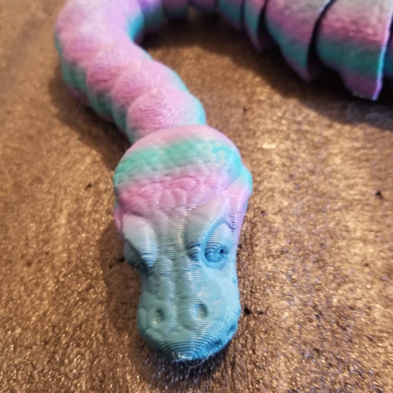 Articulated Flexi Ball Python Designed by Mat Mire Makes - Etsy Canada