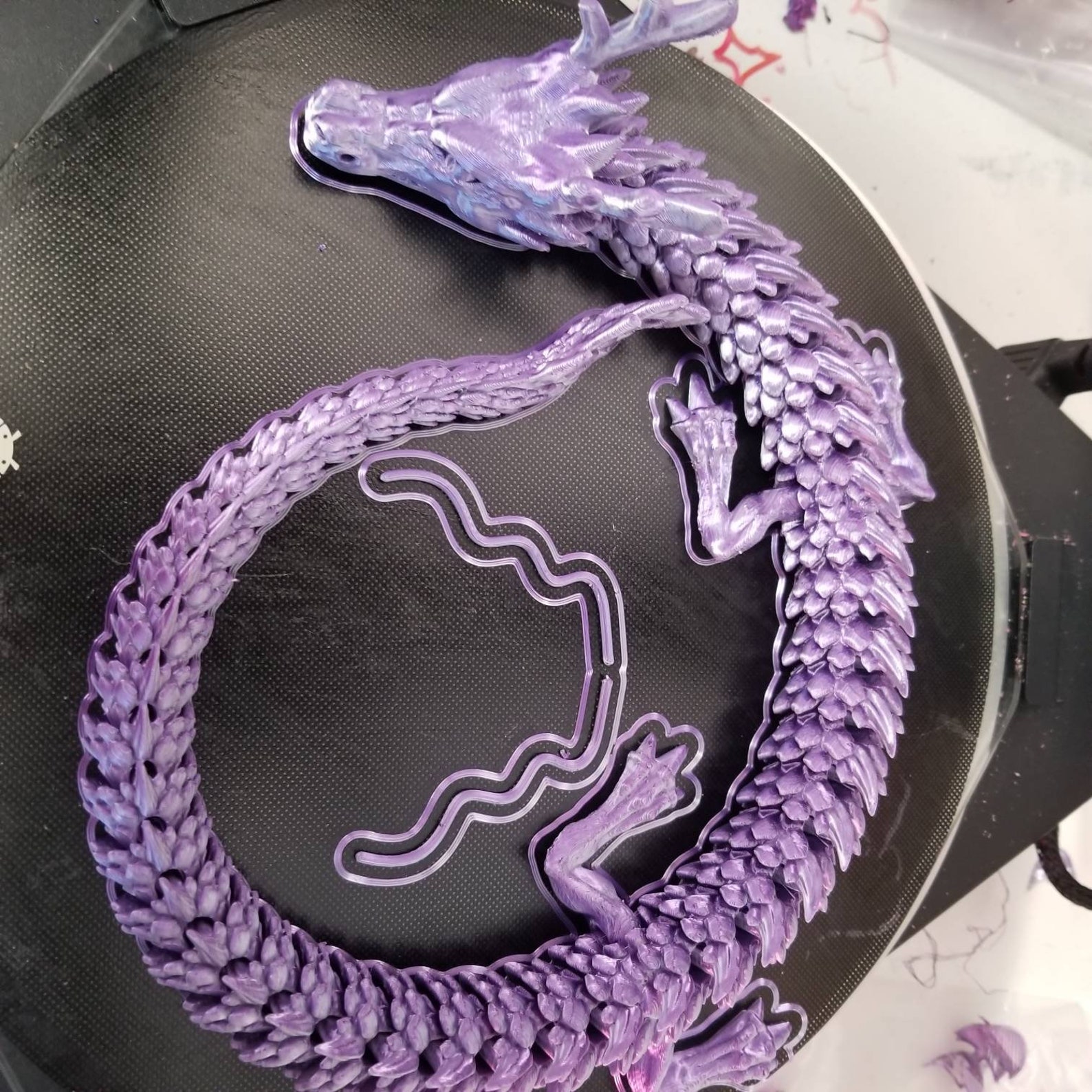 Articulated Flexi Dragon Designed by Mcgybeer Authorized - Etsy