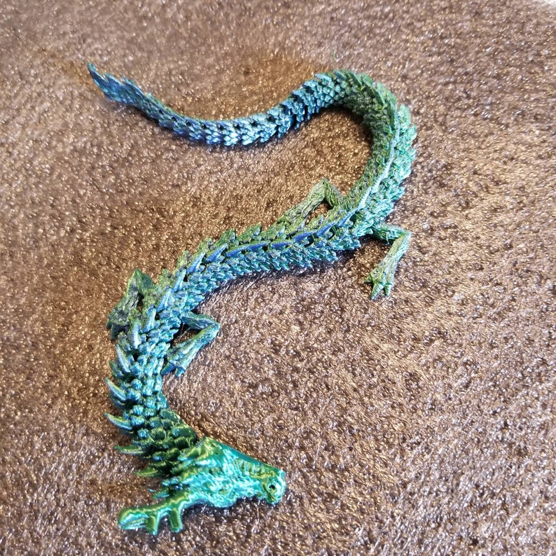 Articulated Flexi Dragon Designed by Mcgybeer Authorized | Etsy
