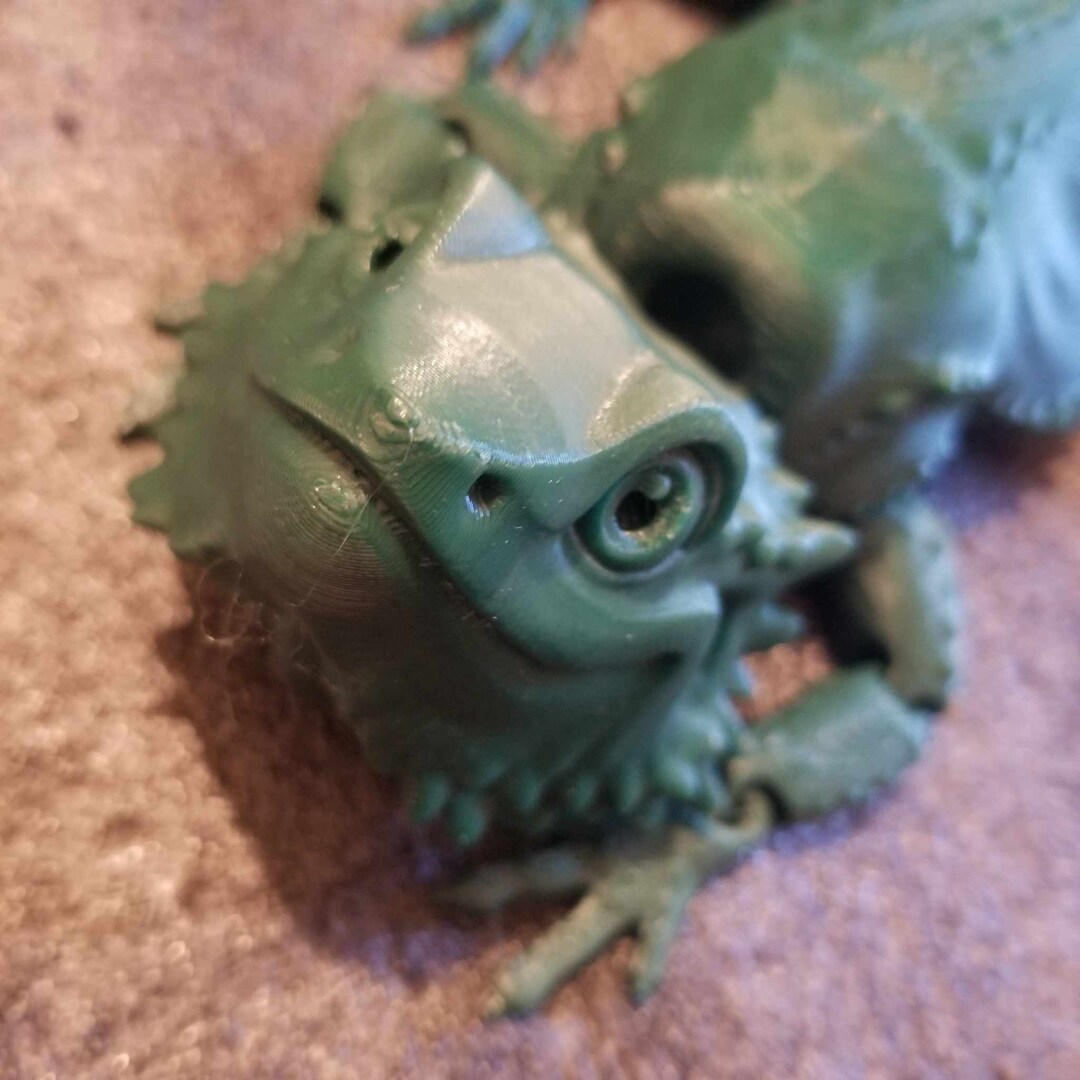 Articulated Dragon Bearded Fidget Flexy Dragon Designed by Mat Mire ...