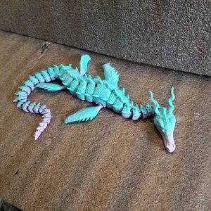 Articulated Dragon Fidget Flexy Majestic Sea Dragon With Opening Mouth ...