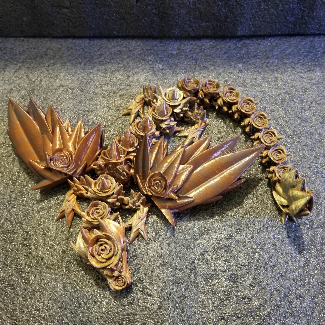 Articulated Dragon Rose Wing, Rose, Clover, Coral Reef, Crystal, Void ...