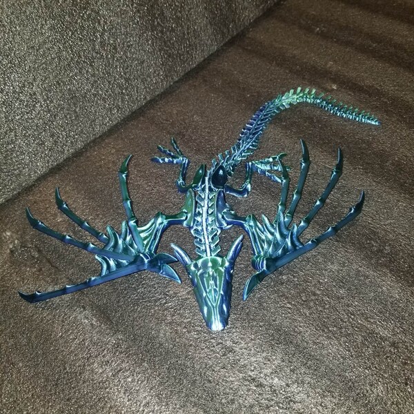 Winged Skeleton - Etsy