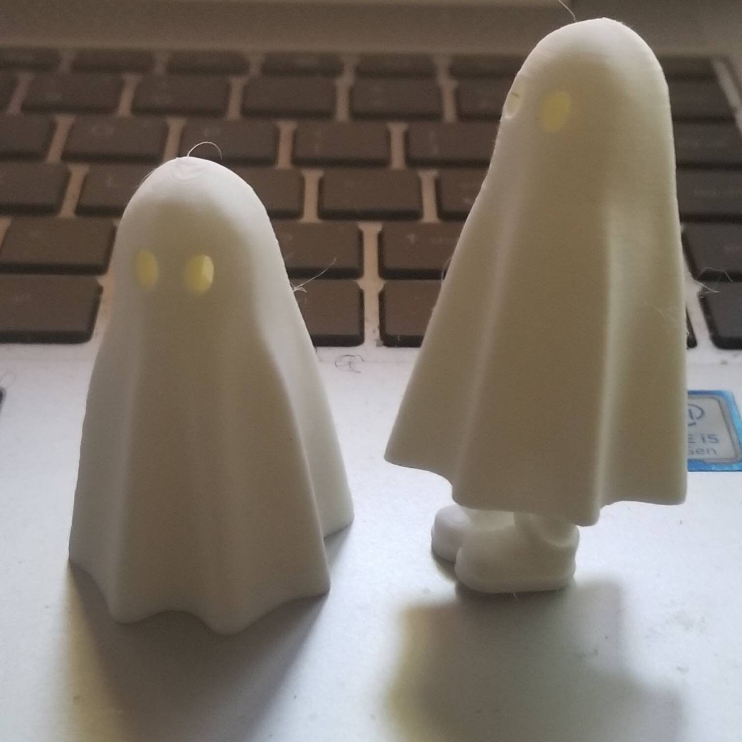 Articulated Flexi Ghost With Legs and Shoes Designed by Zou3d - Etsy