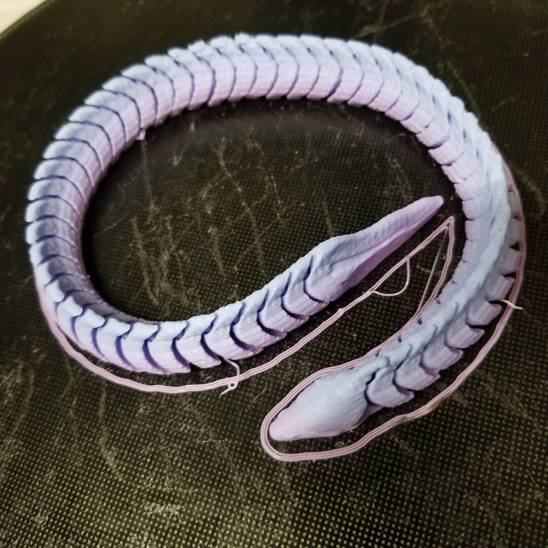 Eddie the EEL Designed by Hex3d Articulated Flexi - Etsy