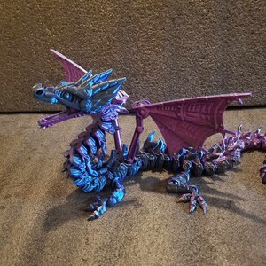 Articulated Mech Dragon NEW Fidget Flexidragon Designed by Flexi ...