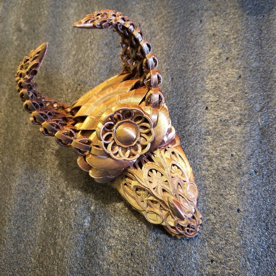 Dragon Head - Chain Ring Dragon Head Designed by Shakaworld3d 3d ...