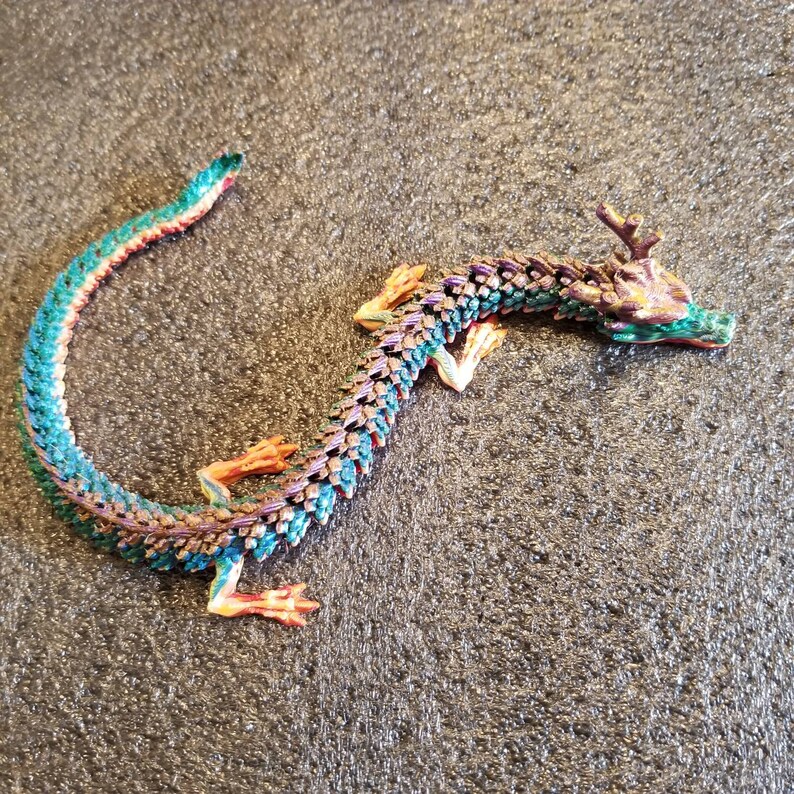 Articulated Flexi Dragon Designed by Mcgybeer Authorized - Etsy