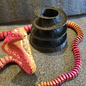 Articulated Cobra Snake Flexi Fidget Cobra Snake and Pencil/pen Holder ...