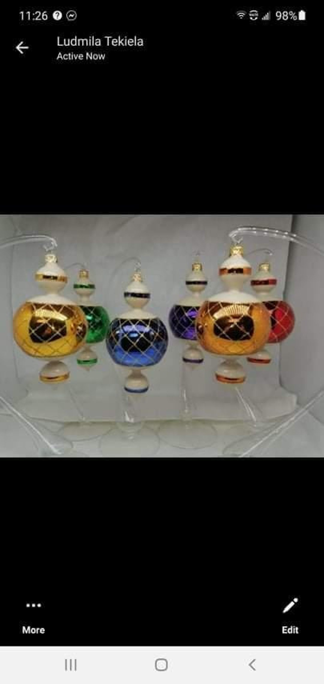 Glass Stand for Baubles - Etsy