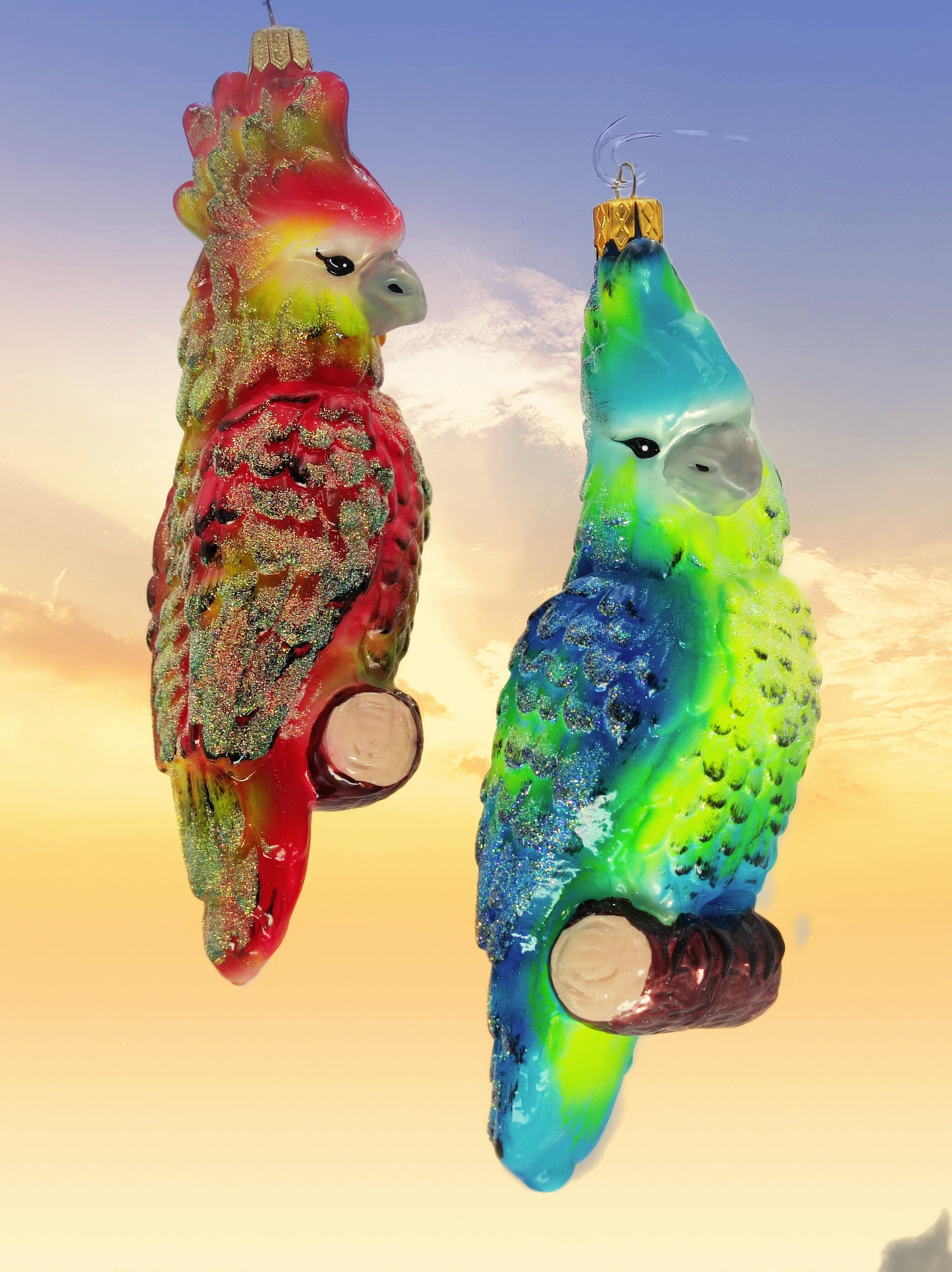 Parrot. Christmas Tree Decoration. Handmade. - Etsy UK